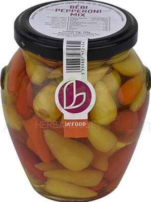 LaFood Pepperoni baby feferonky pálivé v nálevu (300g)